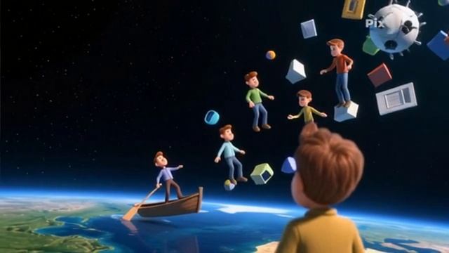 "Антигравитация - злой гений" - нейро - клип