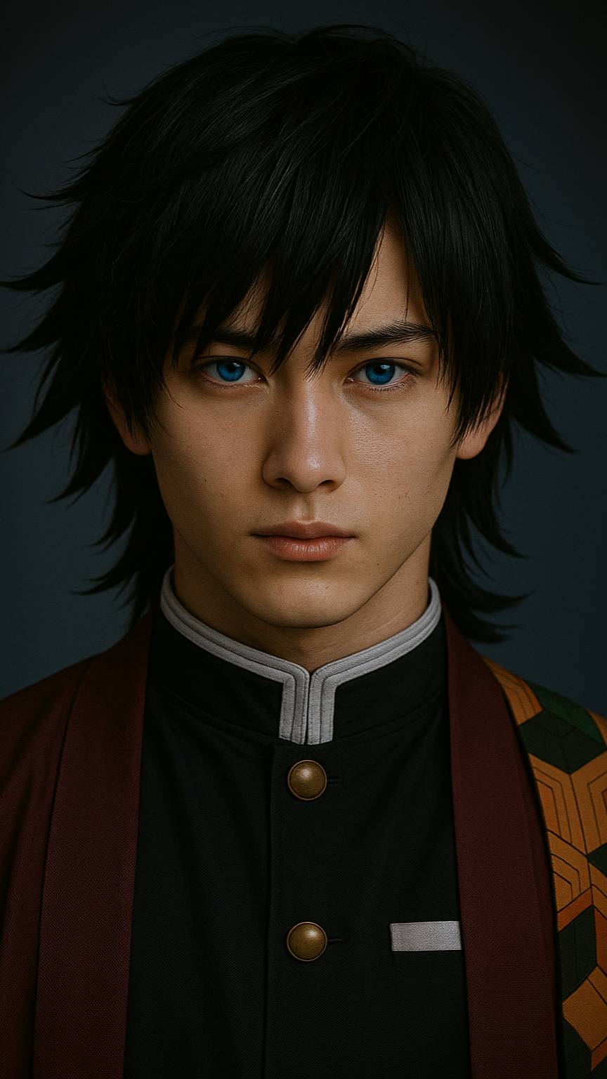 Demon Slayer: Kimetsu no Yaiba in real life LIVE ACTION IRL#anime #demonslayer #animeirl #ai