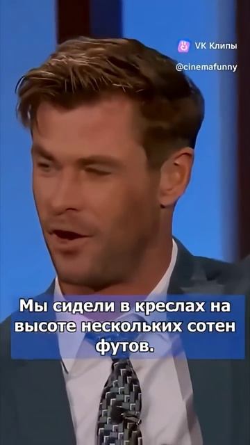 Крис Хемсворт - заботливый папа
