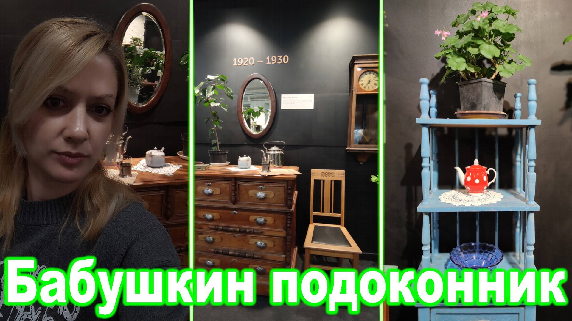 Бабушкин подоконник ► Выставка в музее природы