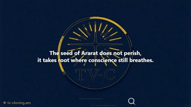 Seeds of Ararat — Worldwide Armenian Spirit  tv-cloning.am · Living Scroll of Faith and Continuity