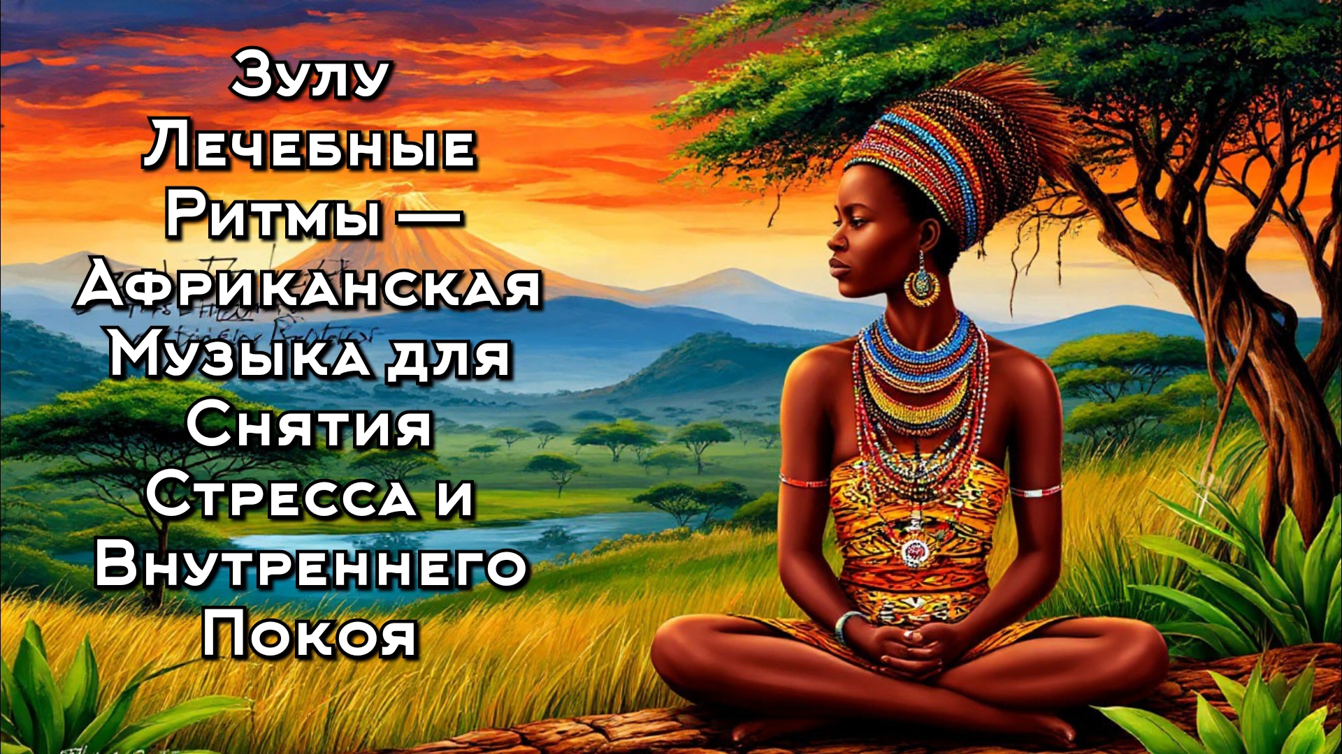 Зулу Лечебные Ритмы — Африканская Музыка для Снятия Стресса и Внутреннего Покоя