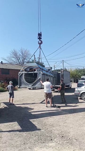 Отгрузили Механический барабанный фильтр ЕйскПолимер 1632 БК #барабанныйфильтр #узв #фильтр