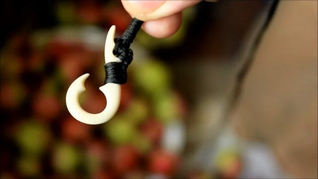 Амулет удачи Крюк Мауи Hei Matau