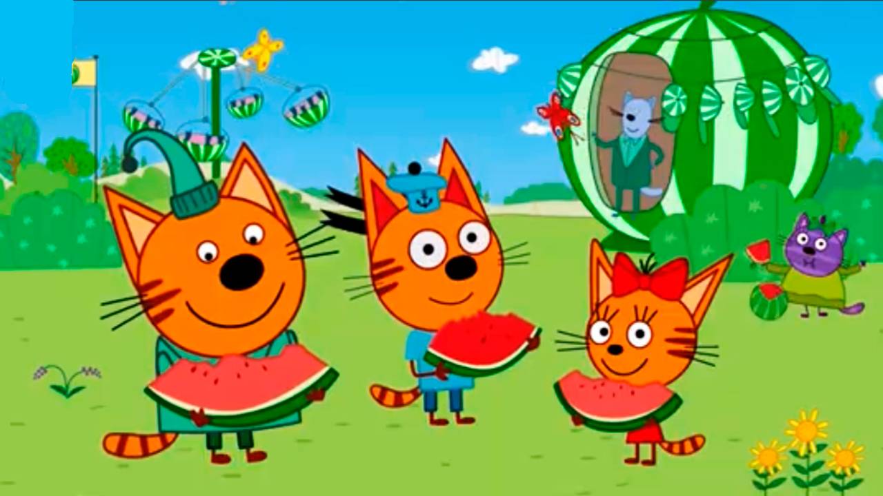 Три кота Коржик Раскраска Три кота три хвоста Три кота раскраска для детей Онлайн раскраска