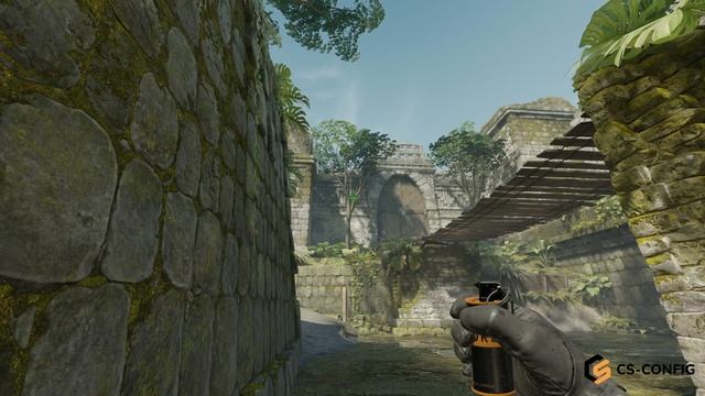 11) Ancient - Смок в окно на мид с T спавна №2