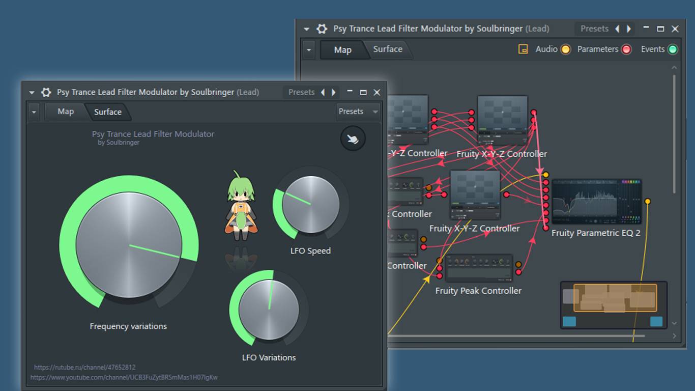 FREE Psy Trance Lead Filter Modulator by Soulbringer FL Patcher