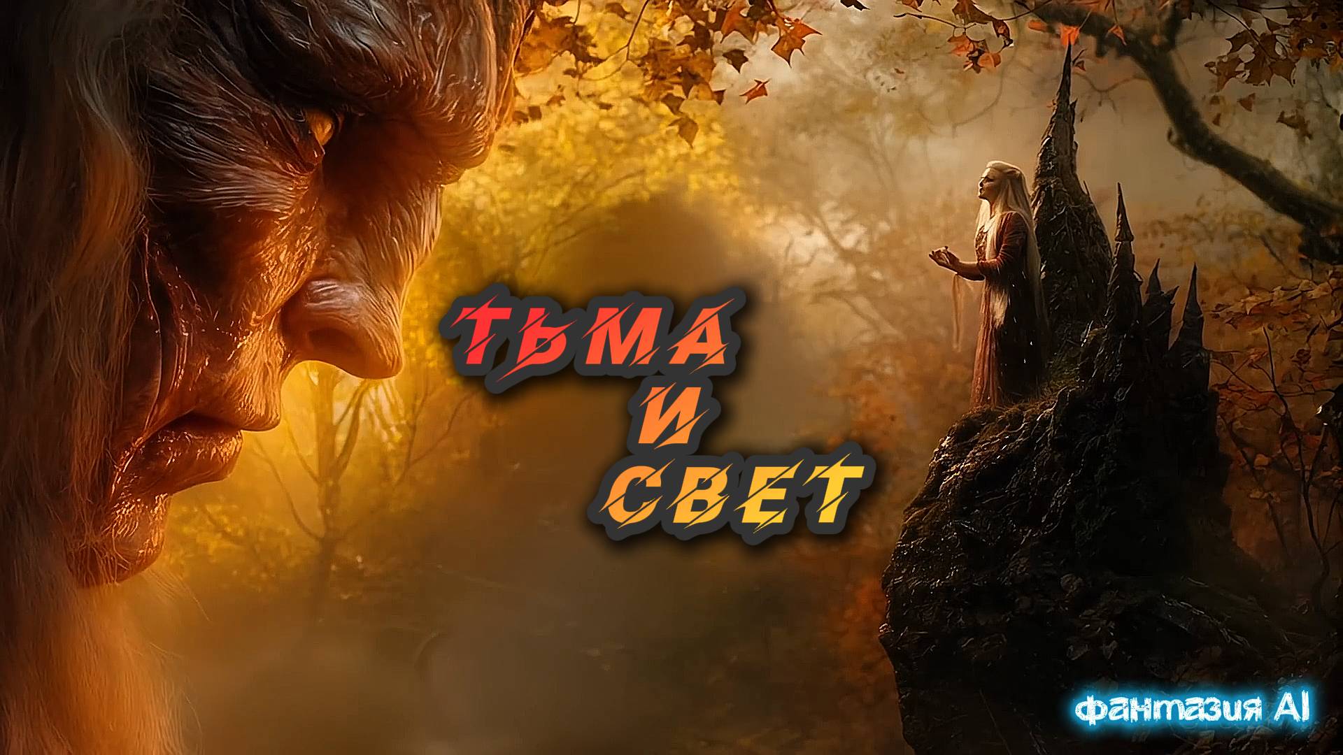 Тьма и Свет 🌑☀️: Где Монстры Любят, а Люди Боятся 😱❤️