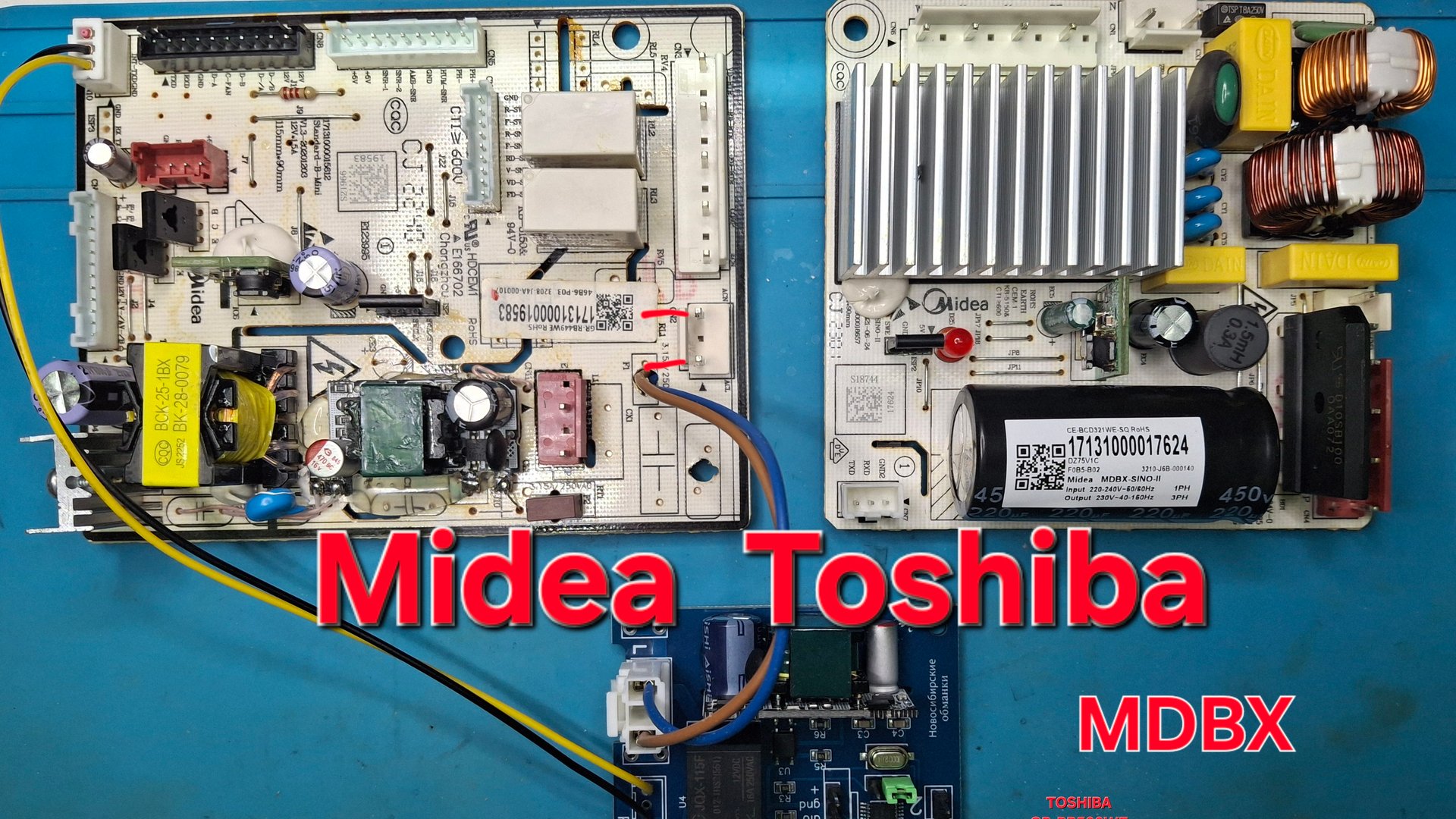 Обманка для холодильника Midea Toshiba