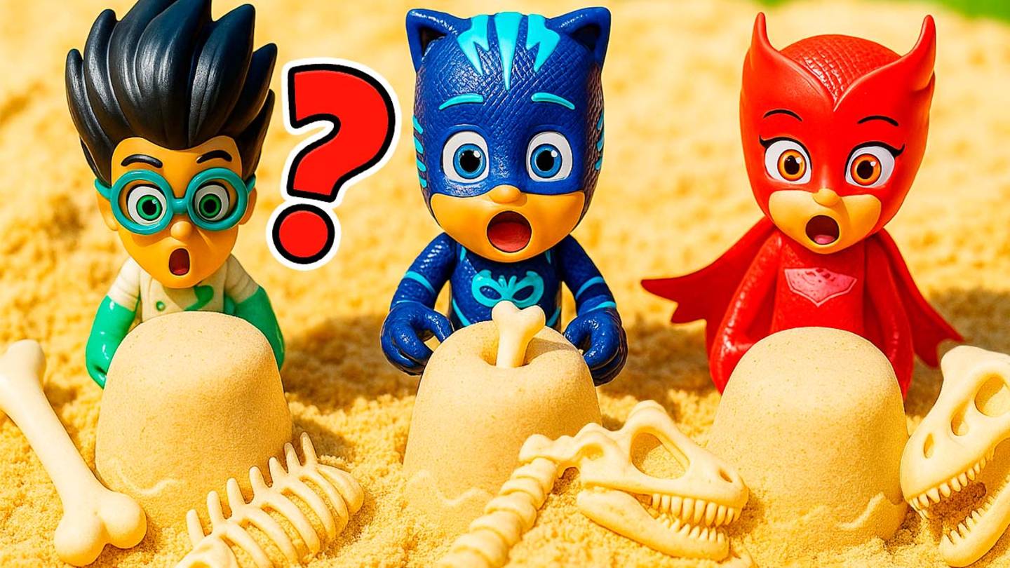 Юные герои в масках нашли КОСТИ ДИНОЗАВРОВ! 🕵️🦖✨