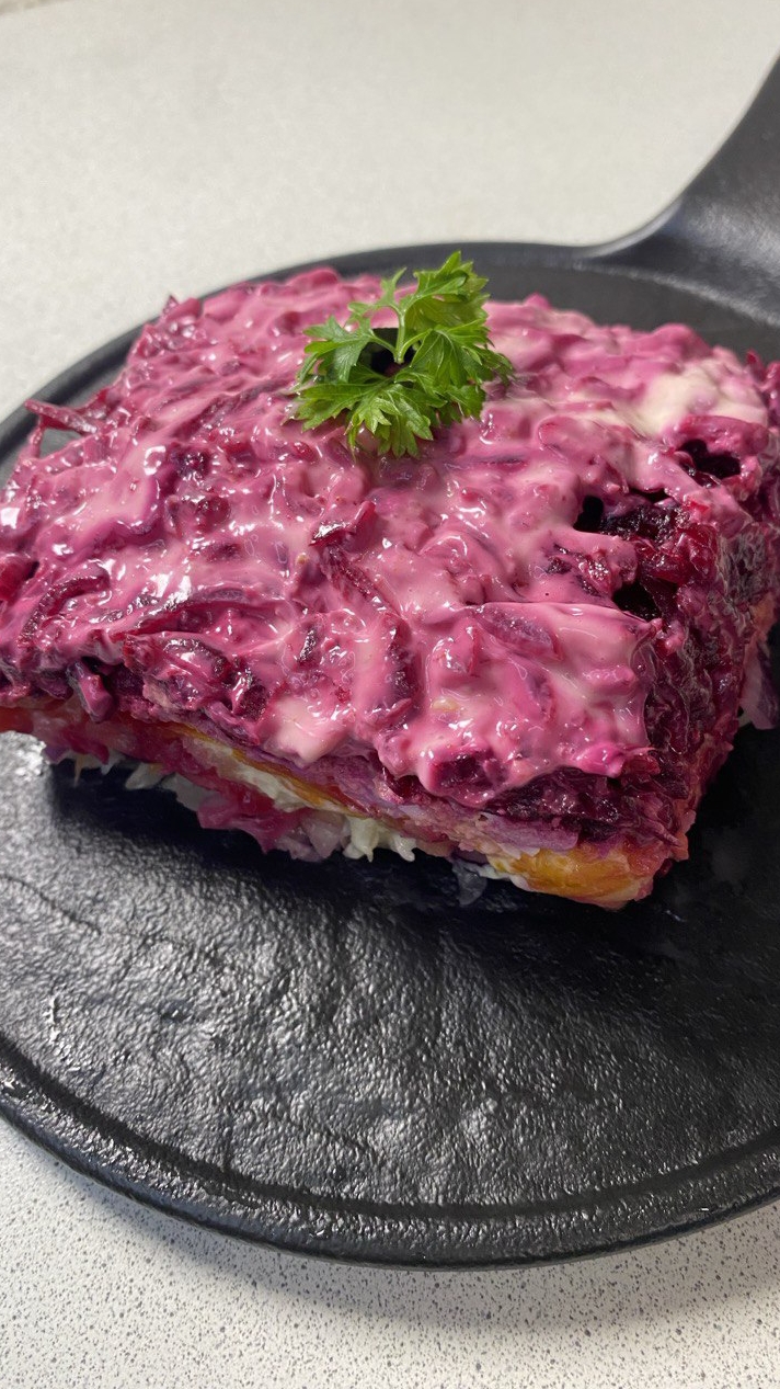 Простой и очень вкусный салат///Овощной торт "Зимний"