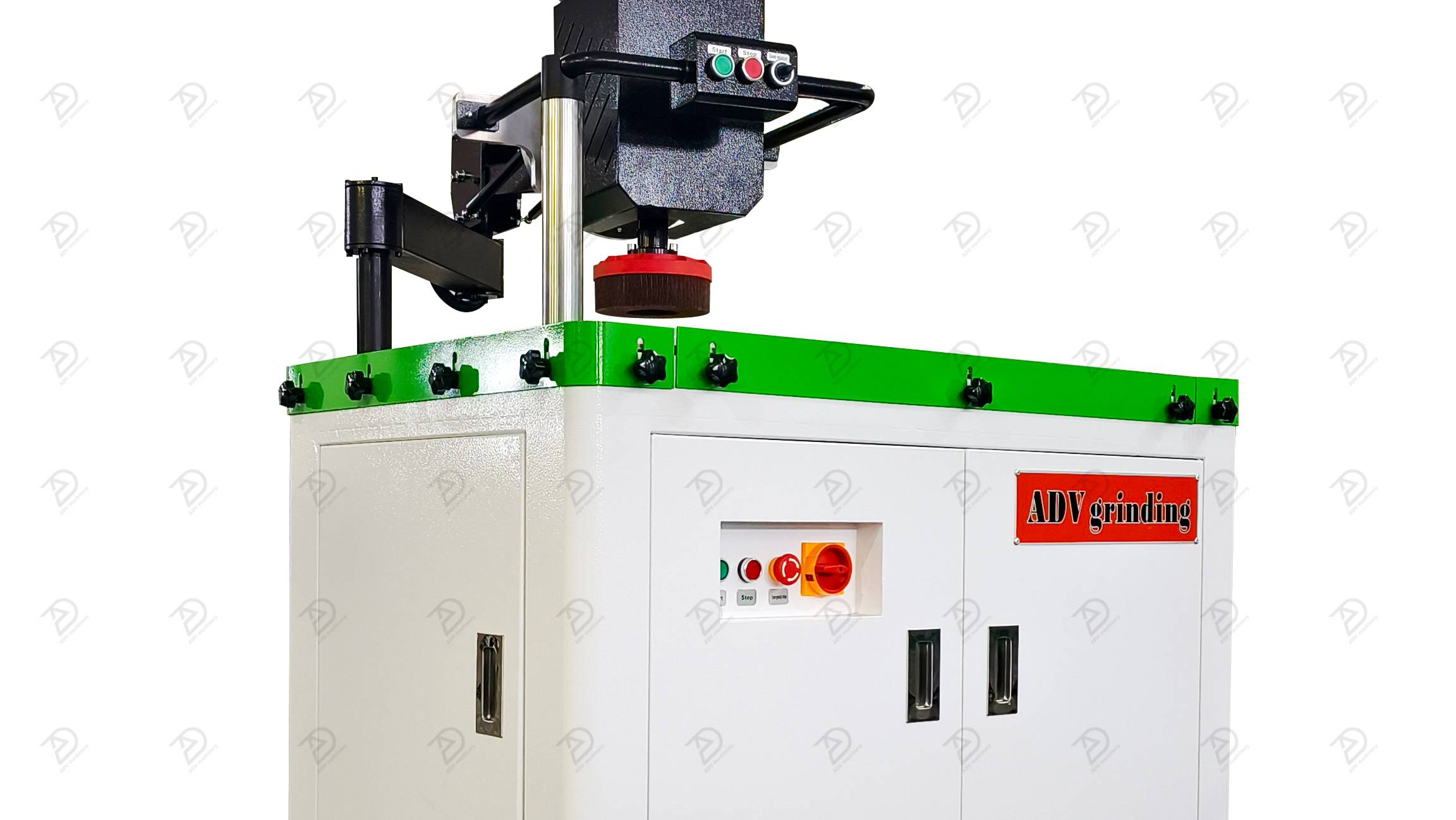 Ручной станок для снятия заусенцев ADV508-M300: точная полировка мелких деталей!