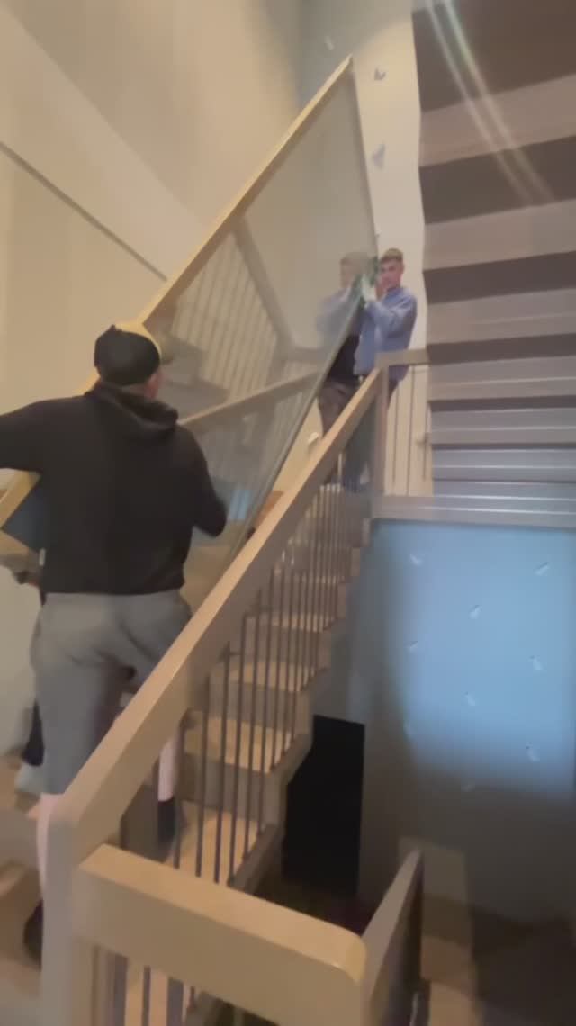 Разгрузка перегородки "Модерн" п.Кашино