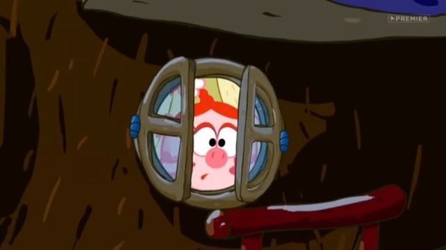 Смешарики Переозвучка 18 серия Страшилка для Нюши 2 часть