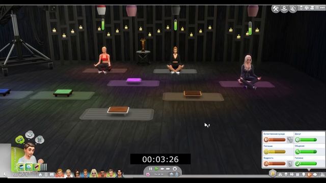 SIMS 4 ЧЕЛЛЕНДЖ  - День 2 - "ПЕРВОЕ СОСТЯЗАНИЕ" - Большой брат следит за тобой! (Звездная серия)