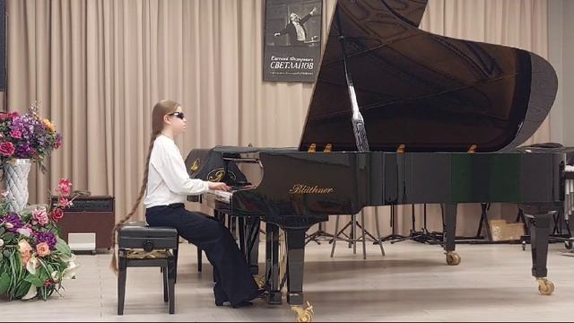 Р. Шуман. «Песня итальянских моряков». Исполняет Елизавета Вепринцева, г. Таруса