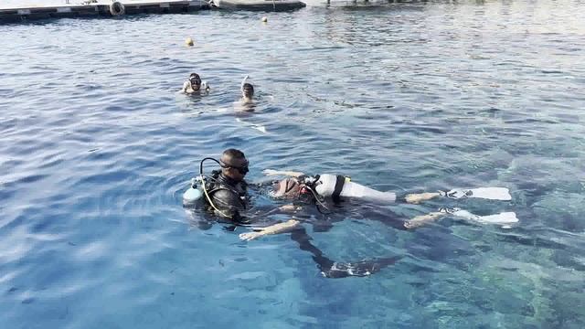 первое погружение