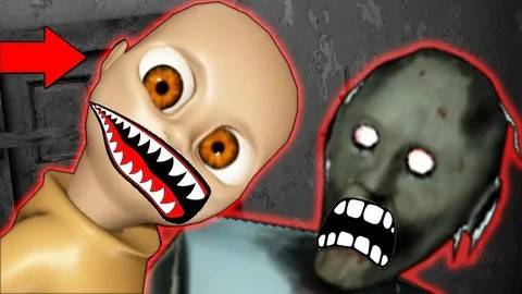 малыш в желтом против бабки гренни