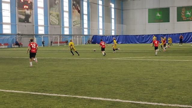 Зимнее первенство 2025 - 2026 (Юноши 14г.р) | Тигры-14 ⚽ Ермак-14-2 | 1-й тайм.  08.11.2025