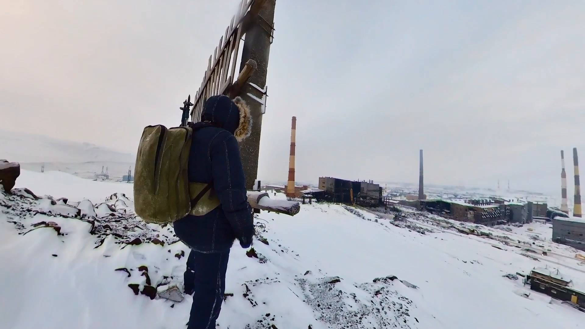 Взгляд на исчезающий Никелевый | Норильск | 9.11.2022