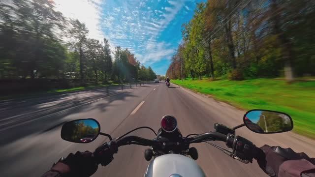 Осенний прохват на Harley Davidson Sportster 1200 Часть 1