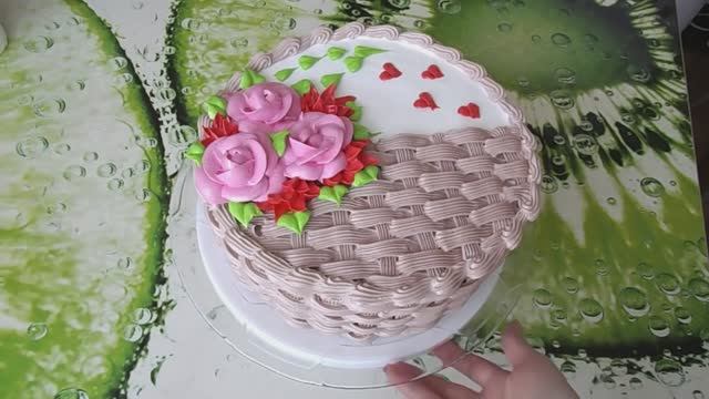 Оформление торта