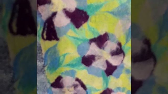 живопись из шерсти.