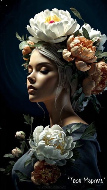 Цветочный танец. Создано в ИИ.