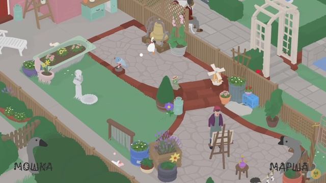Untitled Goose Game - часть 1