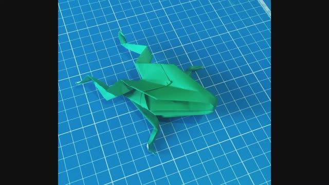 ОРИГАМИ от простого к сложному! Лягушка