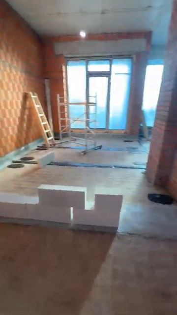 Ремонт дома в коттеджном посёлке Новогорск Клаб: возведение перегородок и штукатурка стен