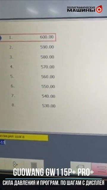 GUOWANG GW115P+ PRO+ быстрая разбивка формата на полосы и работа в АВТОМАТЕ - без рук