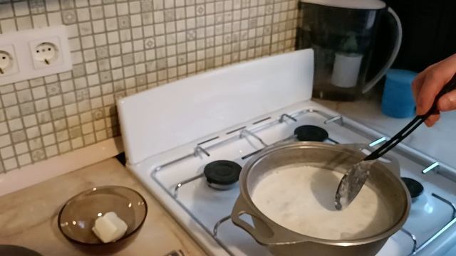 Варим пшённую кашу