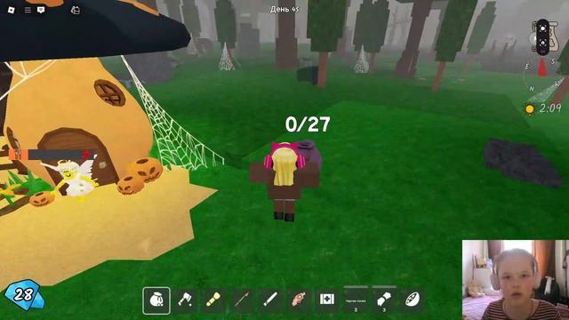 Roblox: 99 ночей в лесу!!! до конца!!!