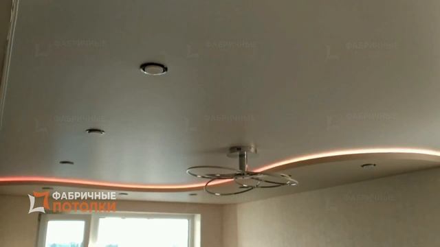 Фабричные потолки - отзыв на установку натяжного потолка