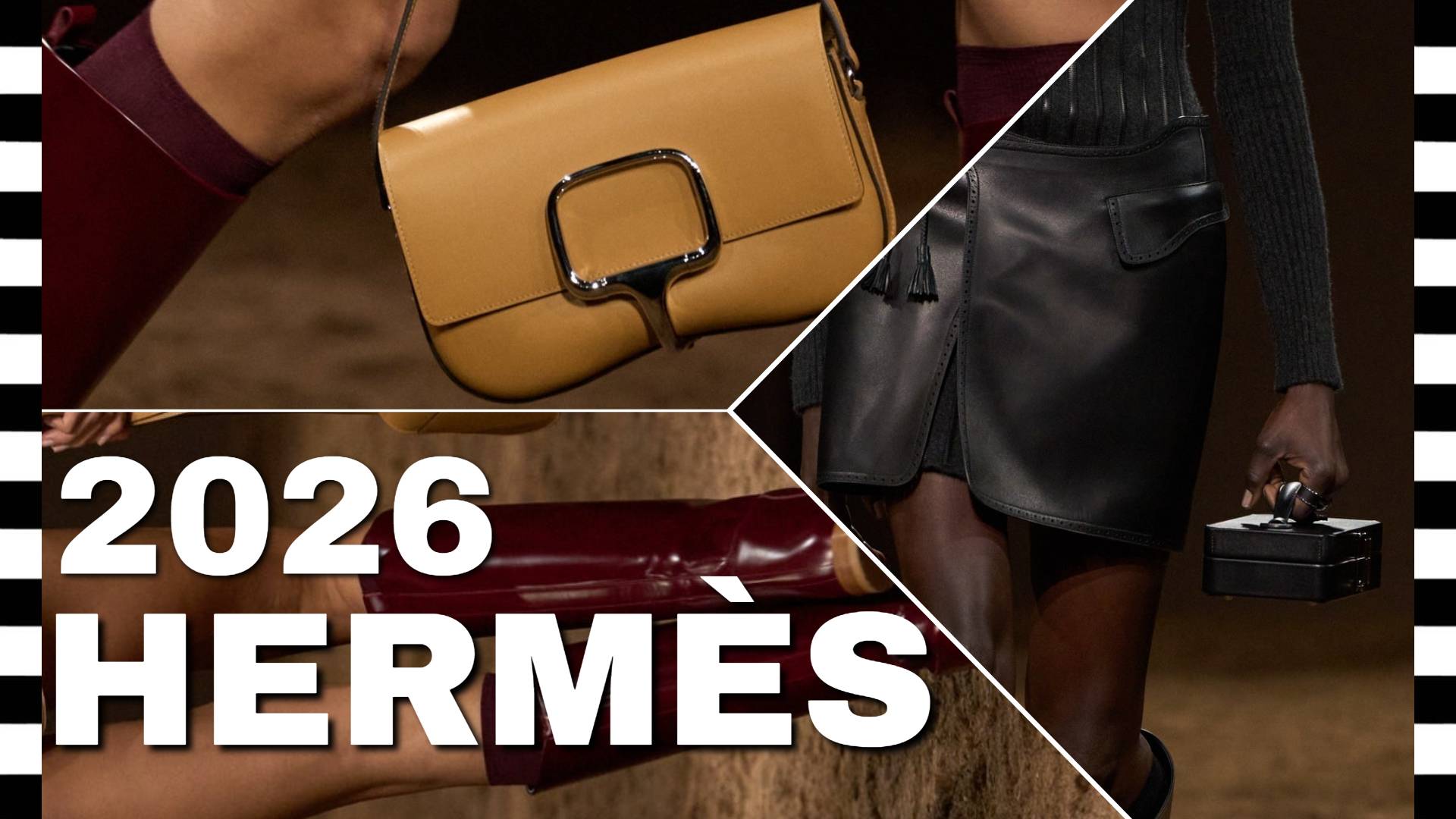 📍 HERMÈS - ДЕТАЛИ коллекции осень-зима 2026 крупным планом: обувь, сумки и аксессуары