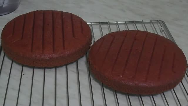 Бисквит Красный бархат