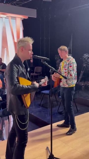 #shaman на съемках программы "Судьба человека"