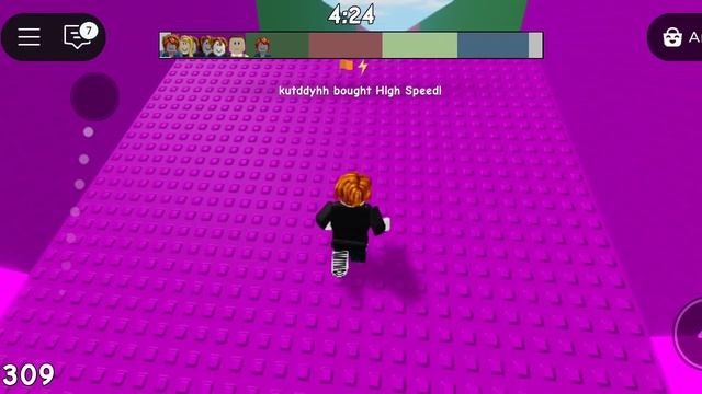 играю в роблокс в игру паркур на время