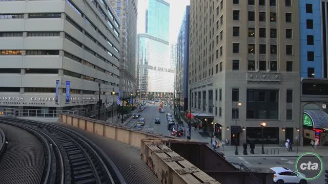 🚂 4К SmartTV ➤ Прокатитесь по Зеленой ветке метро Чикаго до Гарлема! 🚂