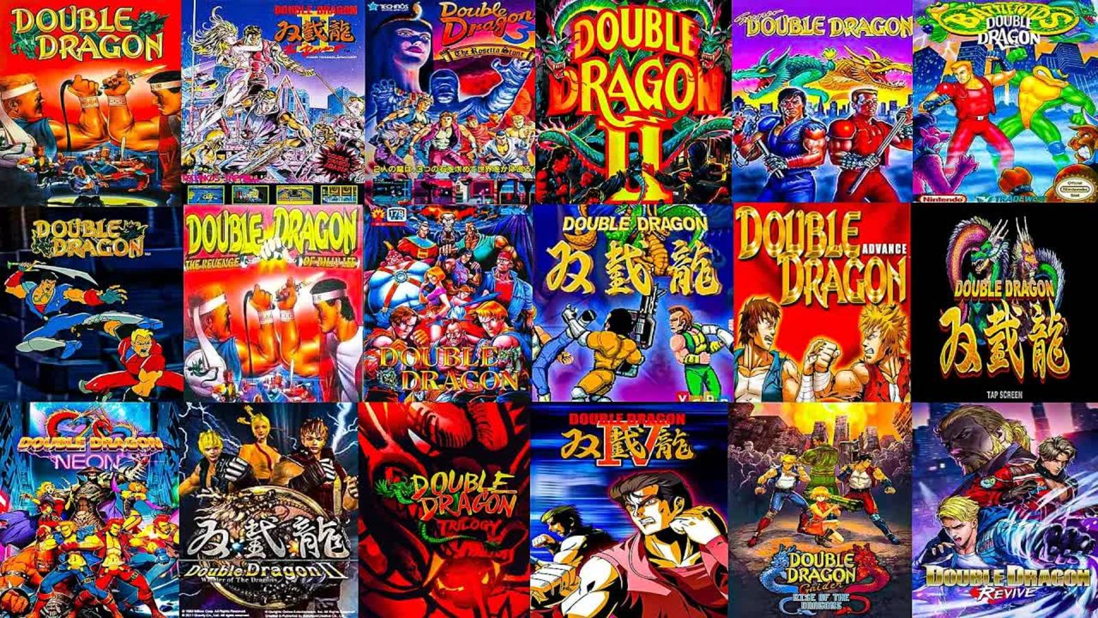 Эволюция Серии Игр Двойной Дракон - The Evolution of DOUBLE DRAGON Games (1987-2025)