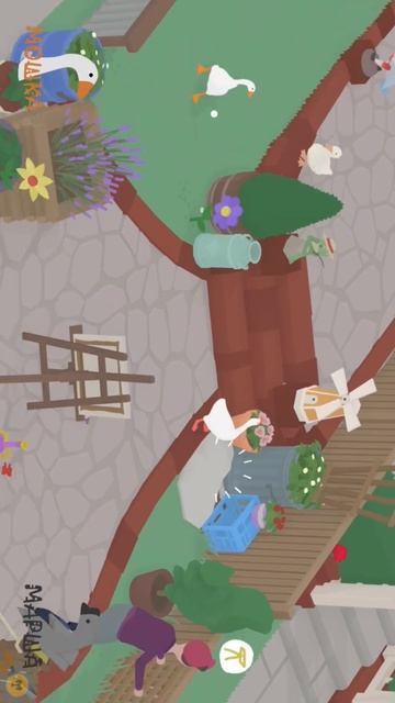 Untitled Goose Game - часть 1