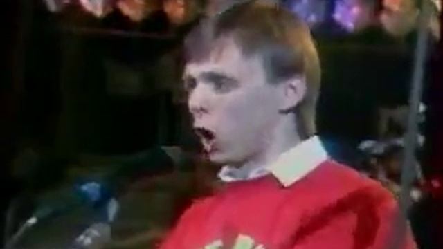 Команда КВН Донецкого политехнического института. 1989. Финал. Музыкальный конкурс