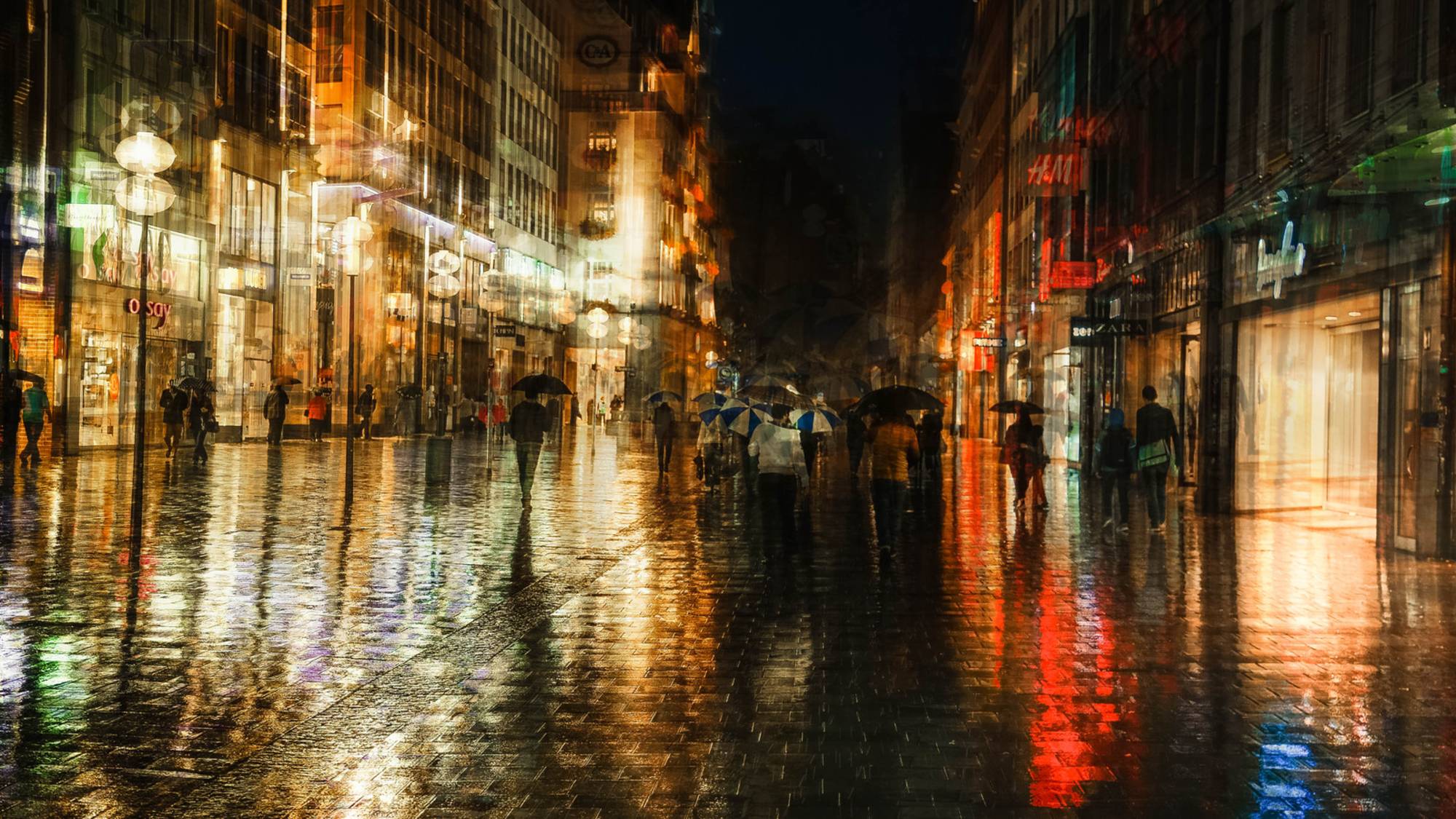 Мюнхен, Германия. Даже под дождём – город красоты | Пеший тур 4K | #шариклайф