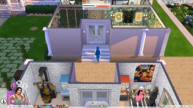 Любой может уйти! - "Похудейка" в Sims4 - День 7