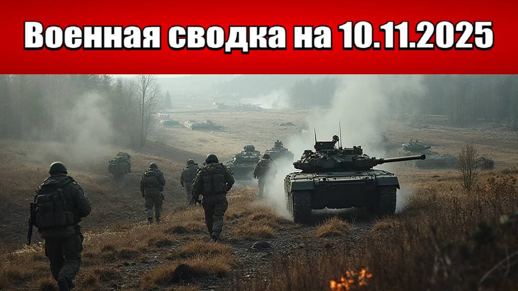 «Окруженные ВСУ пытаются вырваться из Мирноградского котла!»: Военная сводка с фронта на 10.11.2025