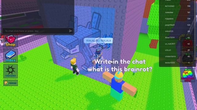 Как получить Tralalero Tralala в Find the Brainrot