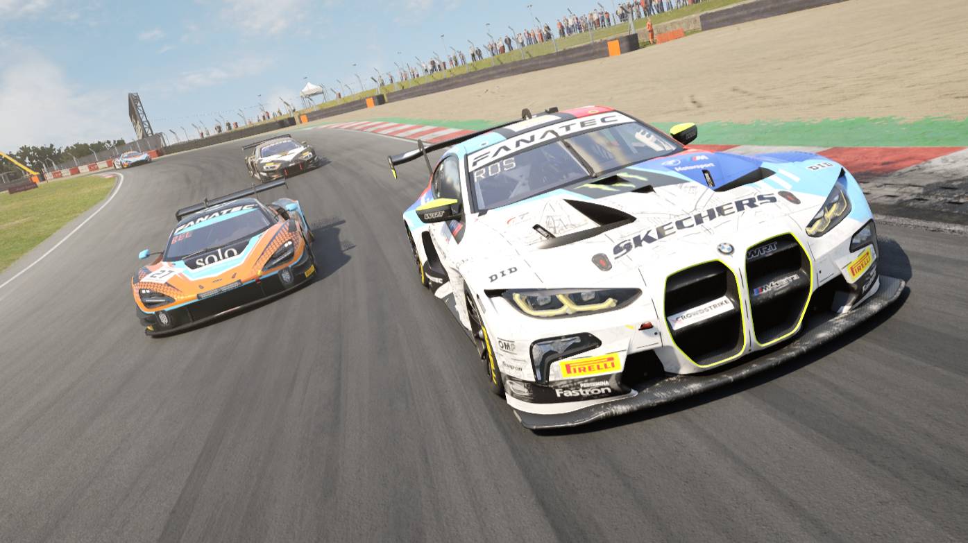 Assetto Corsa Competizione. Brands Hatch. Гонка с ботами с 30 места. 2025.11.09 - 12.02.58.01