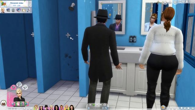 The Sims 4 Челлендж - ХОЛОСТЯК - Хо-хо-хо.