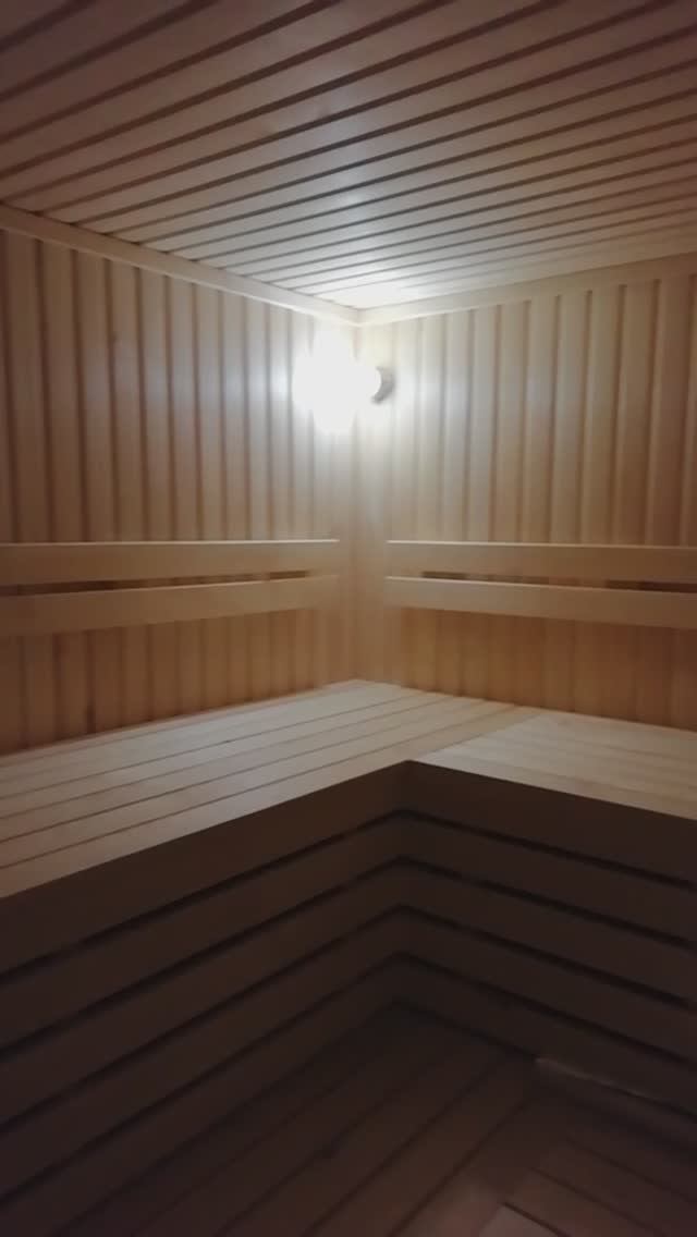 фитнес сауна из осины делал один